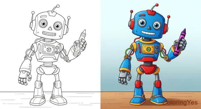 Cartoons-Characters – ColoringYes Free Printable Coloring Pages for ...